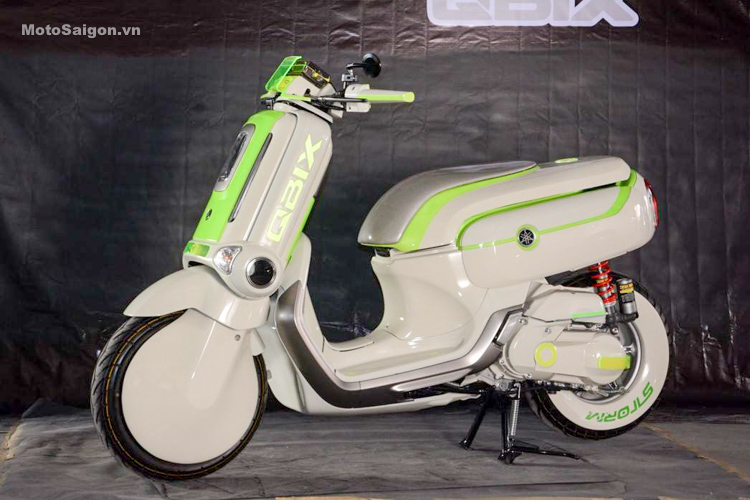 Thú chơi mang tên QBix mẫu xe tay ga đầy công nghệ của Yamaha - Motosaigon